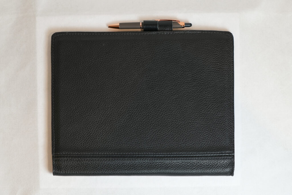 Standard Black Leather Portfolio – Lambright Leather Company