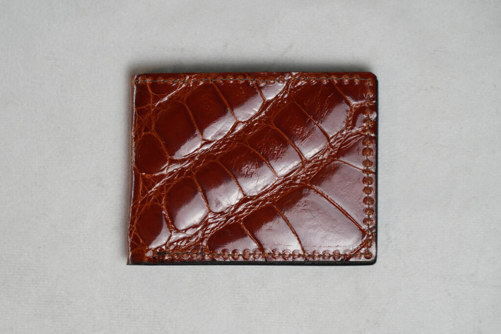 Gator Classic Cognac Leather Bifold - RFID Protection
