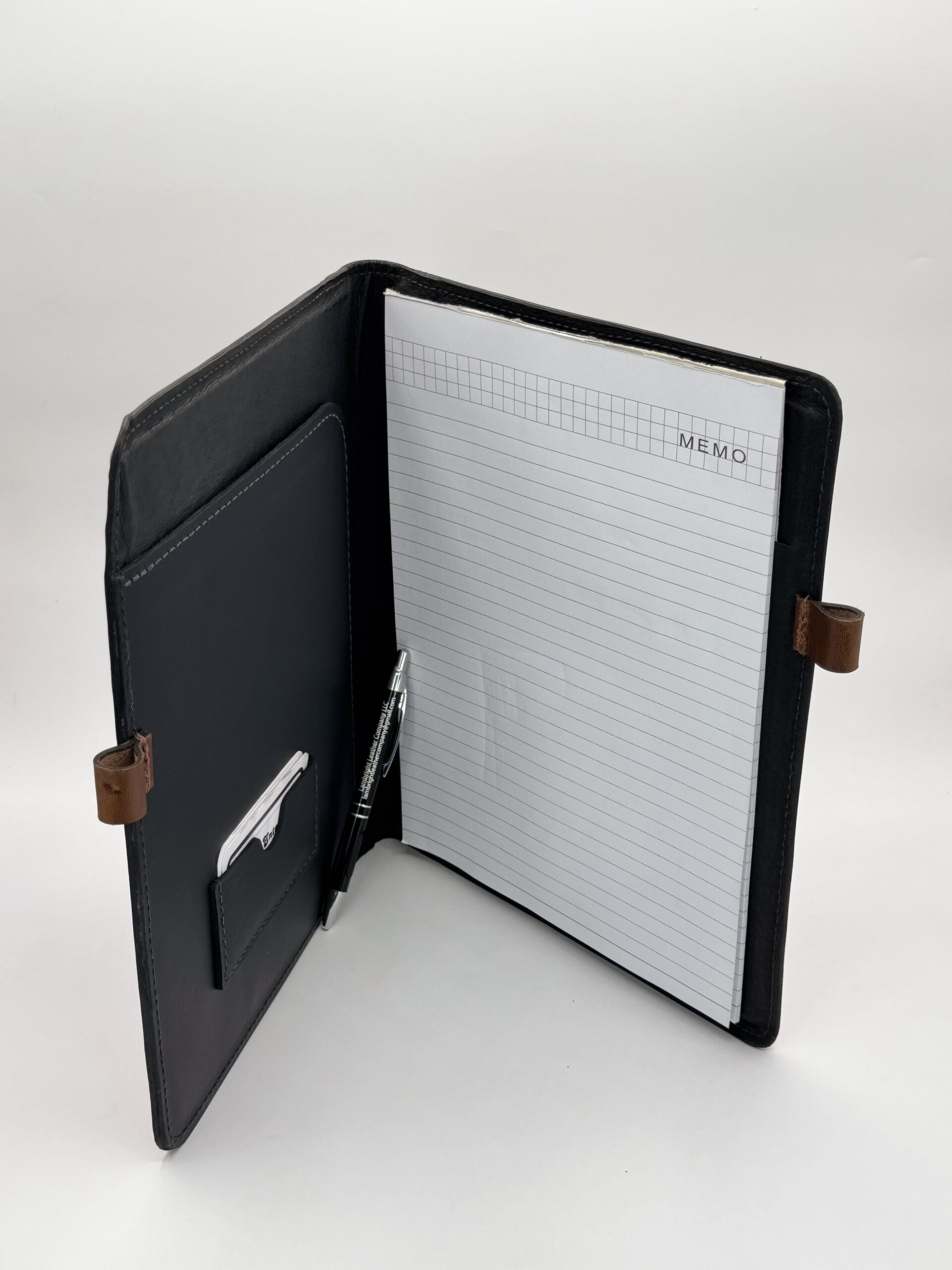 Standard Brown Leather Portfolio – Lambright Leather Company