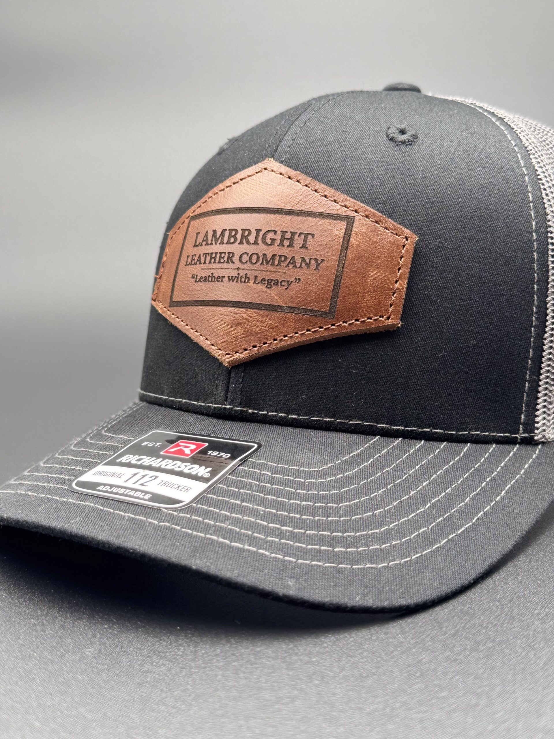 Lambright Leather Co. Black Hat – Lambright Leather Company